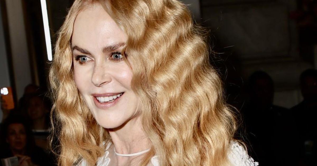 Nicole Kidman pokazala dramatično spremembo v beli vezeni obleki ...